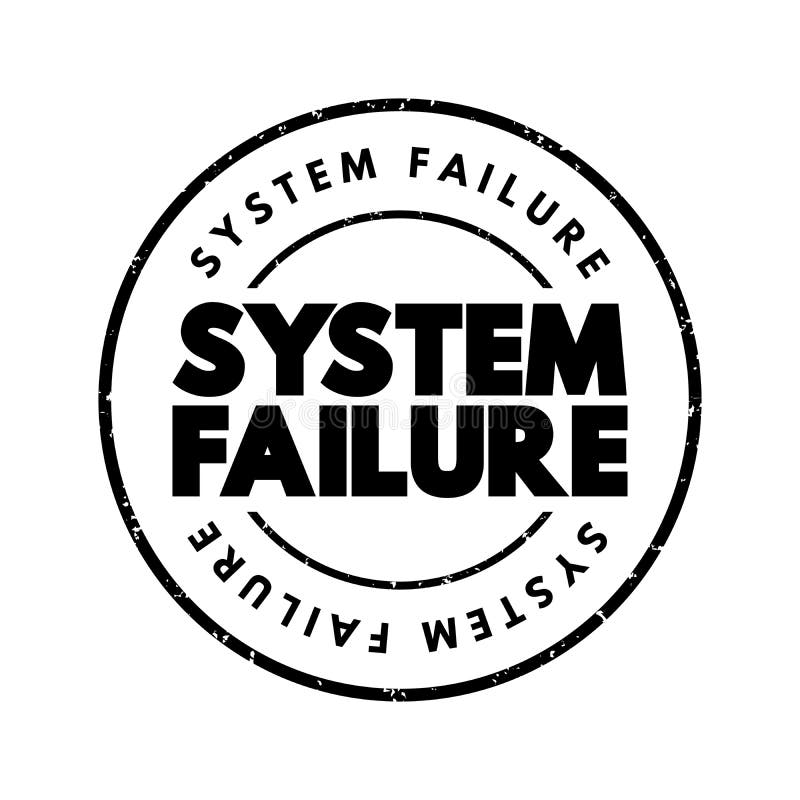 System Failure - Problem with Hardware or with Operating System ...