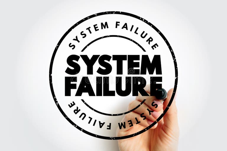 System Failure - Problem with Hardware or with Operating System ...