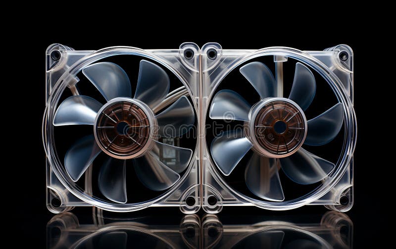 System Fan Isolated on Transparent Background. Stock Illustration ...