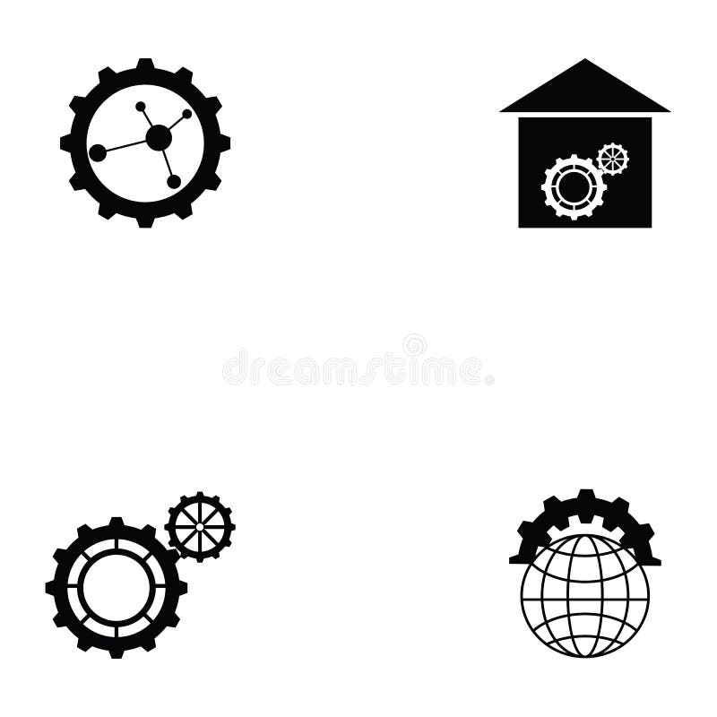 System icon set stock vector. Illustration of maintenance - 107353295