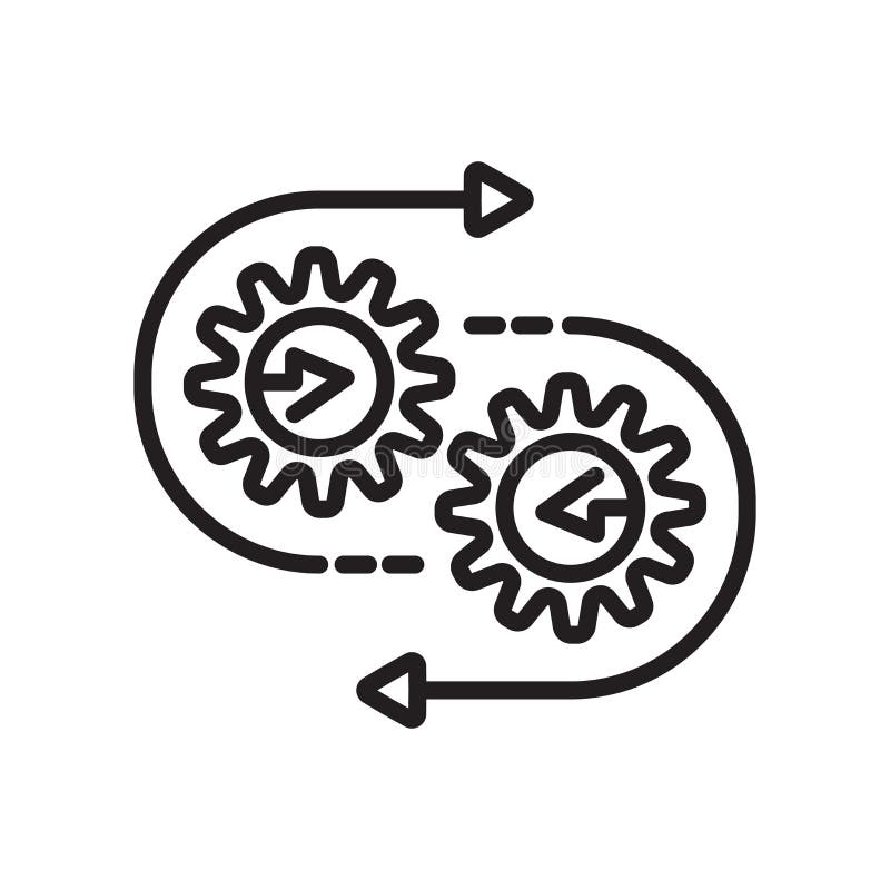 System Icon Vector Sign and Symbol Isolated on White Background Stock ...