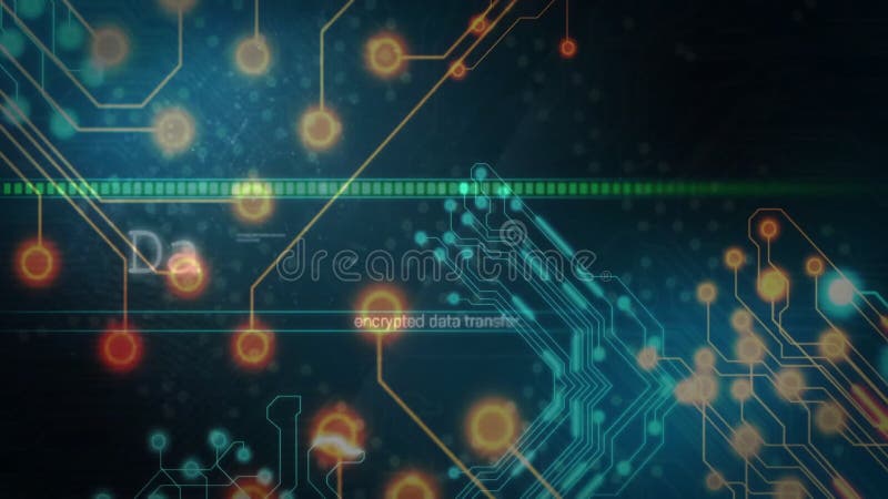 System Initiating Circuit Nodes Pulsing while Progress Bar Filling during Data Recovery Stock ...