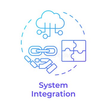 System Integration Icon Stock Illustrations – 8,683 System Integration ...