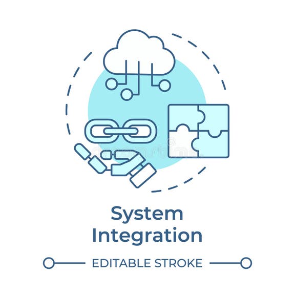 System Integration Icon Stock Illustrations – 8,683 System Integration ...