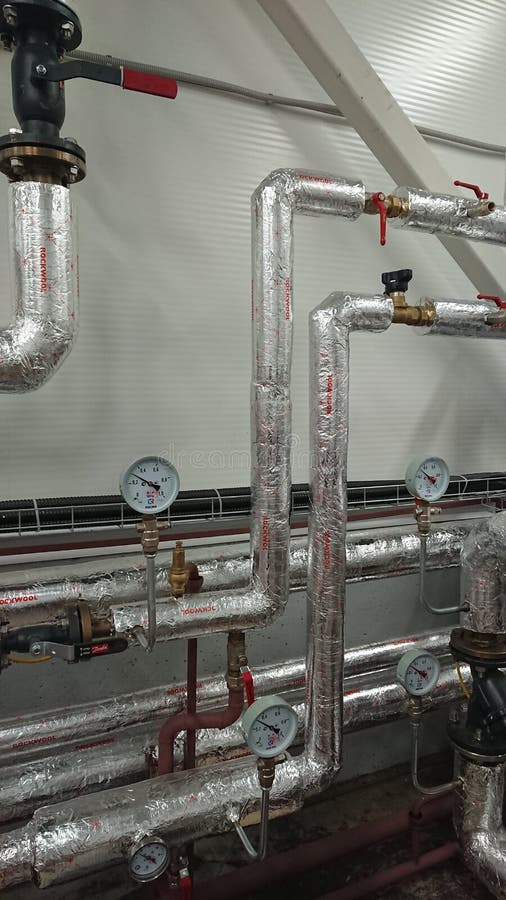 Pipe system . stock photo. Image of plumbing, metal - 234894870