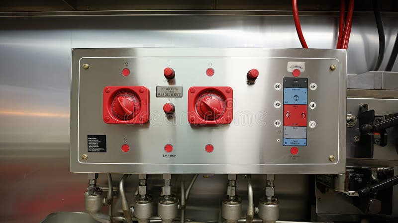 Kitchen Suppression Illustration Control Panel Stock Illustrations – 5 ...