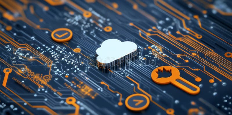 System Maintenance and Repair Services are Depicted in a Digital ...