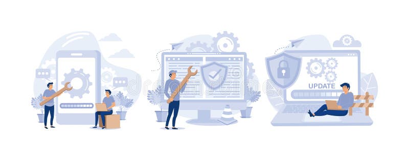 System Maintenance Update Program And Application Technology Engineer Error Fixing A