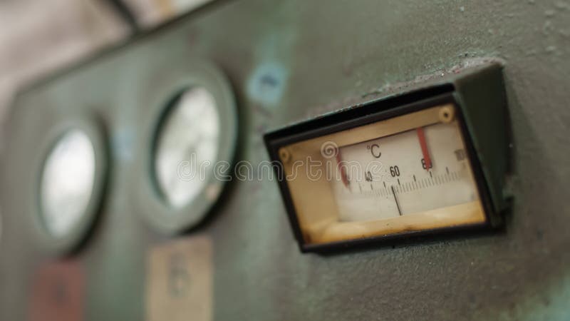 System Measure Indicator for Monitoring Condition Stock Photo - Image ...