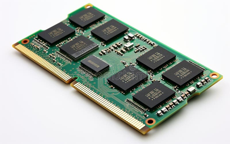 System Memory Enhancement Laptop SODIMM RAM Stock Image - Image of ...