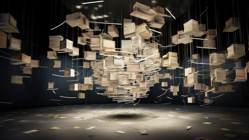 System Modern Studio Book Layout Stock Illustration - Illustration of ...