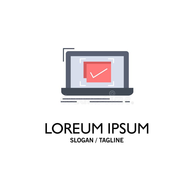 System, Monitoring, Checklist, Good, OK Flat Color Icon Vector Stock ...