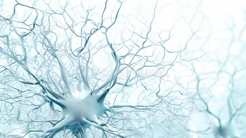 System Neuron of Brain with Synapses and Electrical Activity ...