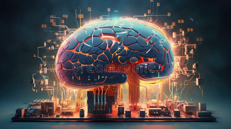 Neuroprocessor Stock Illustrations – 35 Neuroprocessor Stock ...