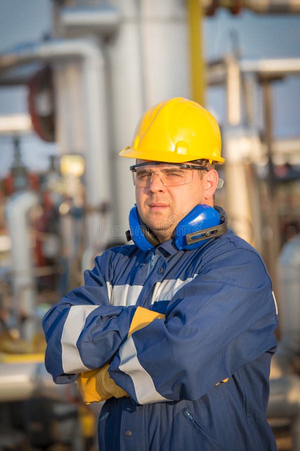 System Operator in Oil and Gas Production Stock Image - Image of ...