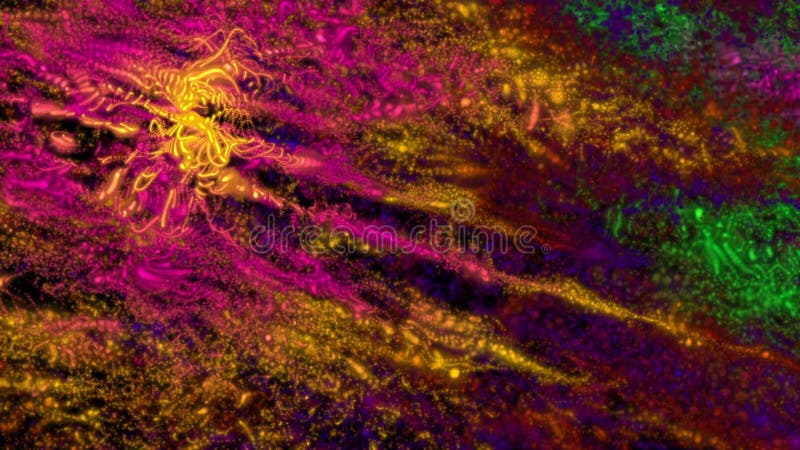 System of particles - loop stock footage. Video of seamless - 209064424