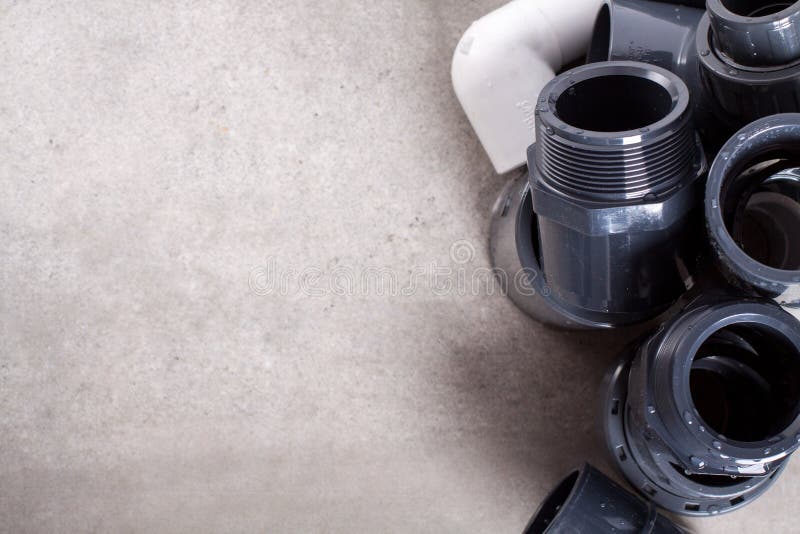 System PVC-U fittings stock image. Image of coupler, fittings - 63918181