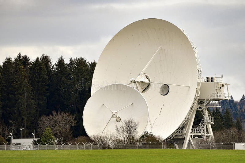 System for Satellite Reception of Television and Radio Signals Stock ...