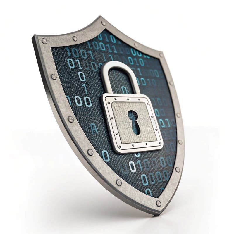 Security System on Transparent Background Stock Illustration ...