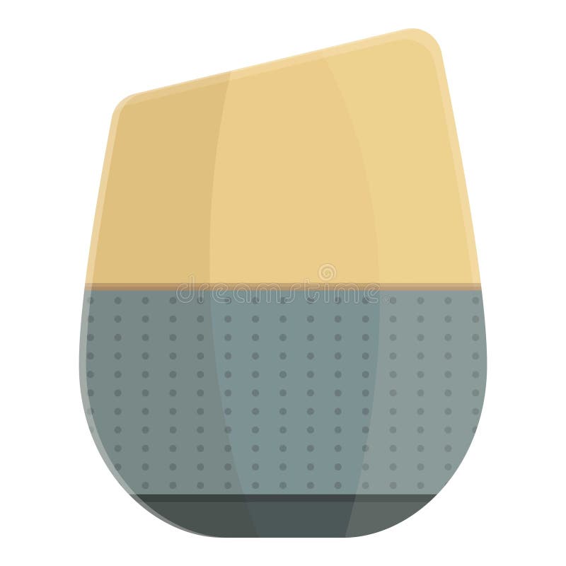 System Smart Speaker Icon Cartoon Vector. Voice Device Stock Vector ...