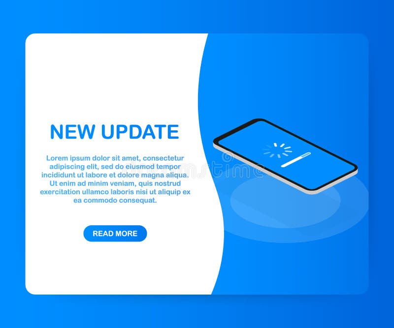System Software Update, Data Update or Synchronize with Progress Bar on ...