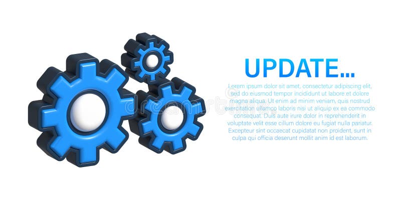 System Software Update or Upgrade. Banner New Update, Badge, Sign Stock ...