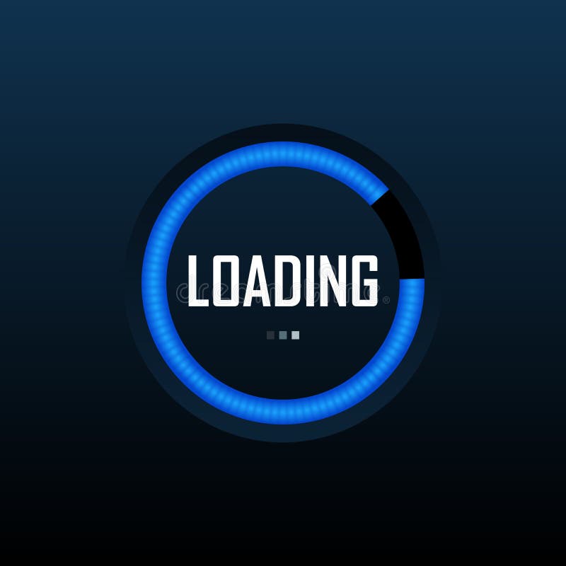 Loading Process Screen Stock Illustrations – 1,078 Loading Process ...