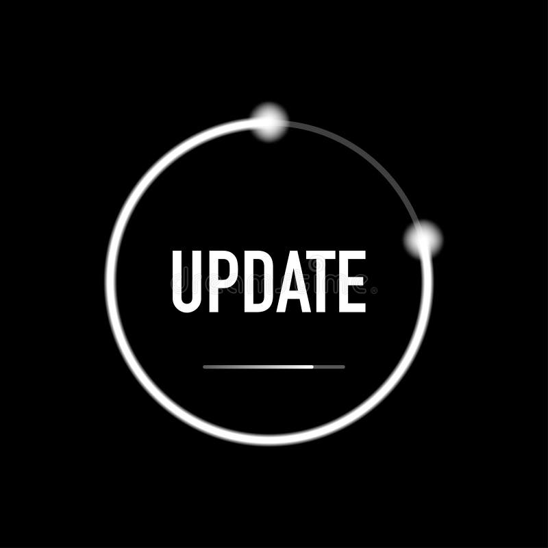 System Software Update and Upgrade. Install New Software Stock Vector ...