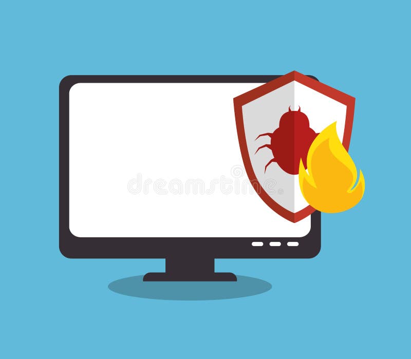 Cyber Threats Computer Icon Stock Illustrations – 118 Cyber Threats ...
