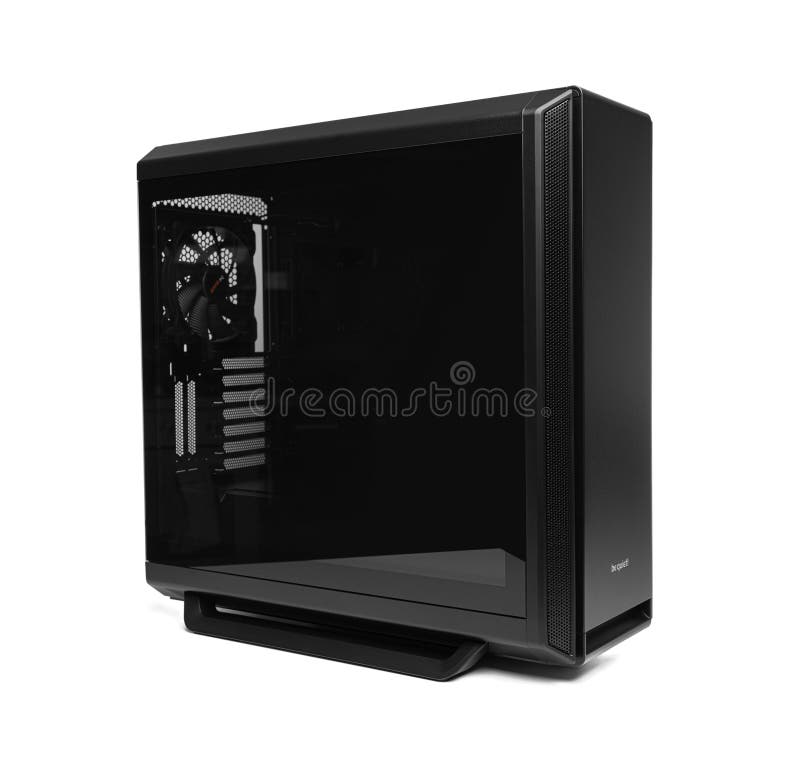 System Unit Case Be Quiet Silent Base 802 on White Background ...