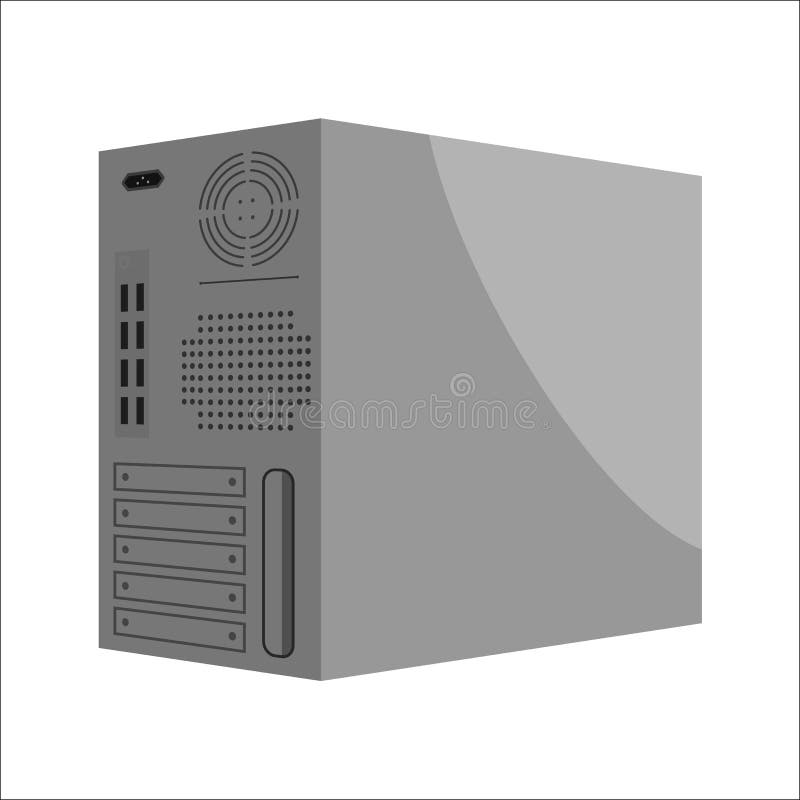 Back Computer Tower Stock Illustrations – 198 Back Computer Tower Stock ...