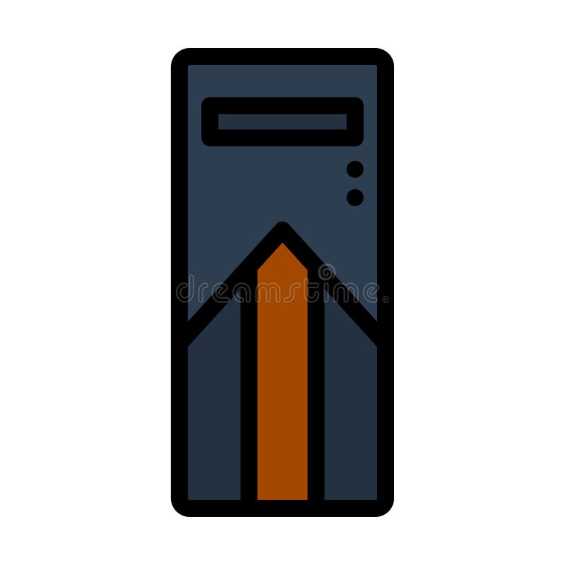 System Unit Icon stock vector. Illustration of firewall - 239086827