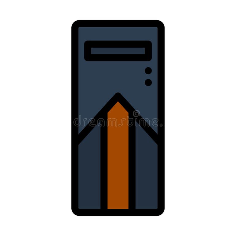 System Unit Icon stock vector. Illustration of firewall - 239086827