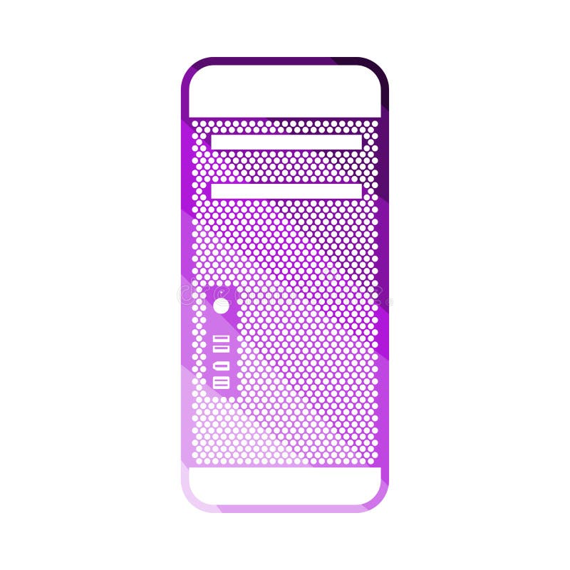 System Unit Icon stock vector. Illustration of server - 147094413