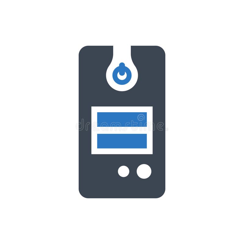 System unit icon stock vector. Illustration of vector - 223751452