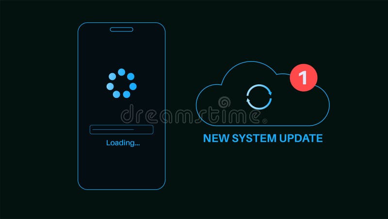 System update concept stock vector. Illustration of install - 340395999 System update concept stock vector. Illustration of install - 340395999
