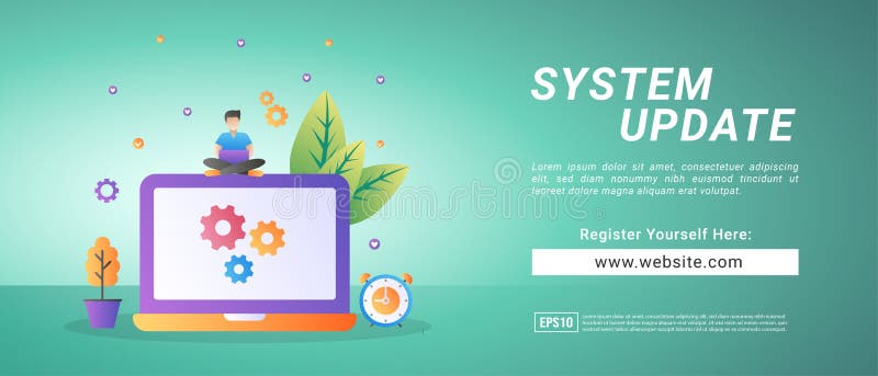 System Update Information Banner, Update System Version and Increase ...