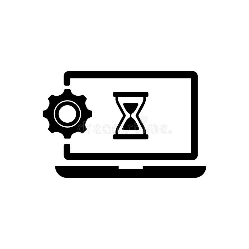 System Updating, Install Vector Icon Illustration Stock Vector ...
