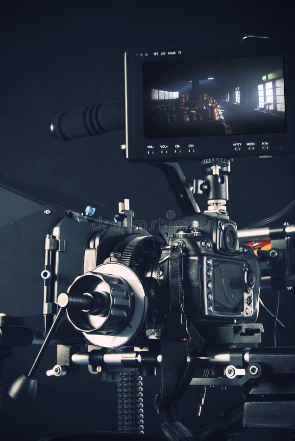 System of a video camera stock image. Image of cameraman - 21834015