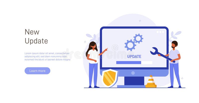 System or Web Application Upgrade Procedure. Concept of Software ...