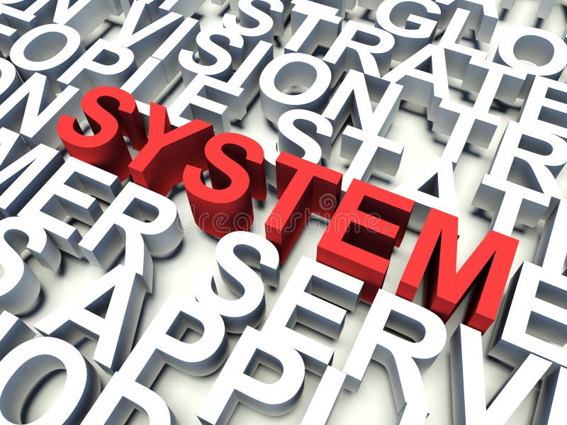 System stock illustration. Illustration of creativity - 38824470