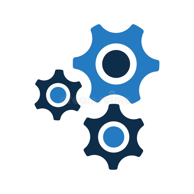 System Work Icon. Line, Outline Design Stock Vector - Illustration of ...