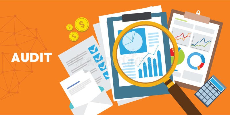 Systematic and Independent Examination Audit System Stock Vector ...