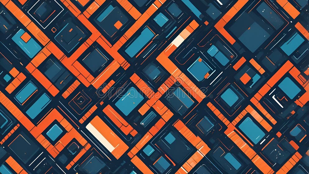 Systematic Rectangles stock illustration. Illustration of rectangles ...