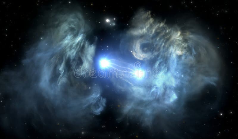 Systems of Two Stars Orbit Around a Common Centre of Mass Stock ...