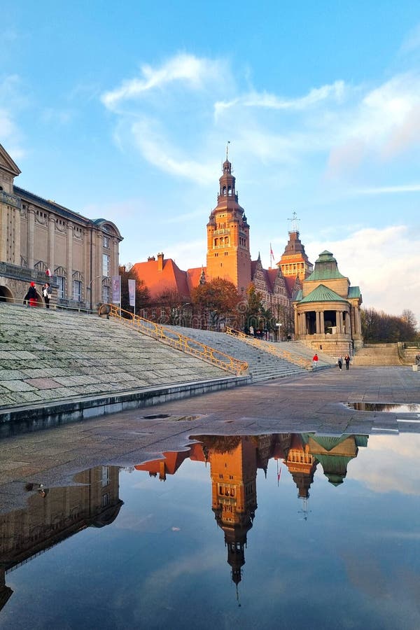 Szczecin, Poland, September 14, 2022: Beautiful Architecture of ...