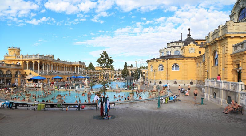 Szechenyi Bath editorial photo. Image of complex, landmark - 37547611