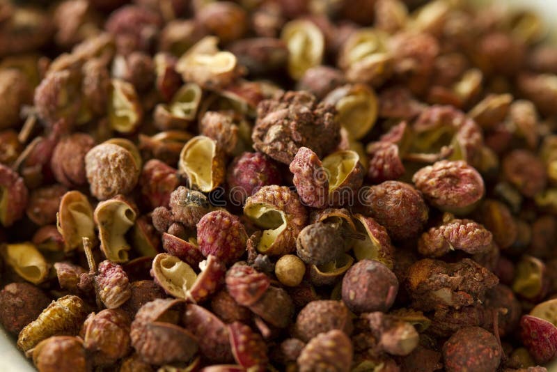 Szechuan (Sichuan) Pfeffer stockfoto. Bild von exotisch - 28675476