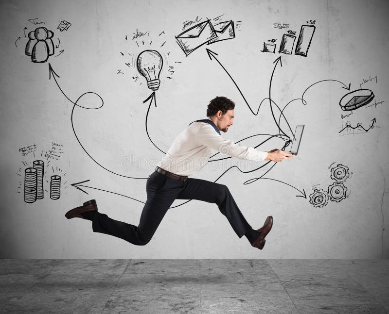 Szybki biznes obraz stock. Obraz złożonej z biznesmen - 34935539