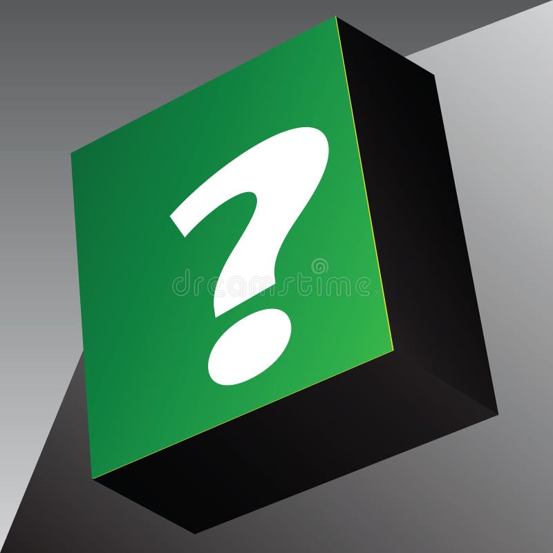 Símbolo Da Pergunta Do Cubo Da Informação Ilustração do Vetor ... Símbolo Da Pergunta Do Cubo Da Informação Ilustração do Vetor ...